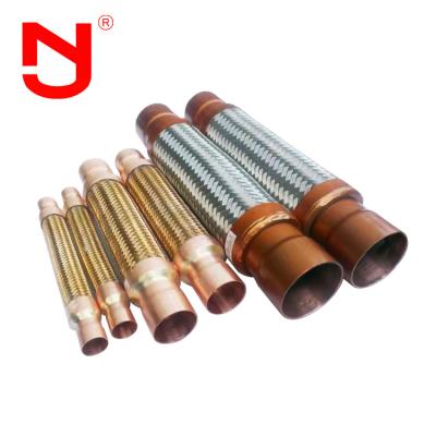 China Stainless Steel Wire Braided Flexible Steel Pipe Connector DN8~DN400 Corrosion Resistant Metal Braided Hose for sale