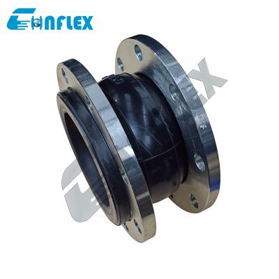 China OEM Custom Flanged Rubber Expansion Joint Flexible Bellows Pipe Connector for sale