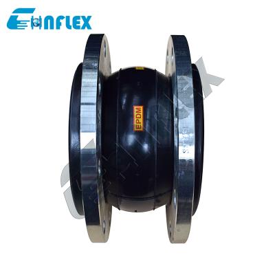 China Flexible Flanged Rubber Bellows Expansion Joint for Pipeline Vibration Control and Movement Compensation for sale