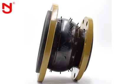 China Concentric Rubber Flexible Joint , Pipe Rubber Bellows Expansion Joint Simple Structure for sale