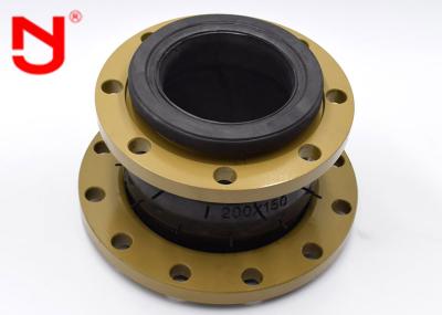 China Concentric Rubber Flexible Joint , Pipe Rubber Bellows Expansion Joint Simple Structure for sale