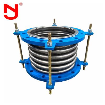 China Torque Transmission Metal Bellows Flange Joint Compensator With Vibration Resistance for sale
