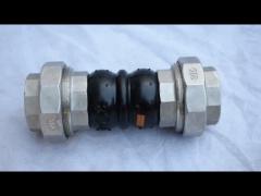 Conectores de tuberías flexibles de acero inoxidable de unión de rosca Bspt de unión roscada