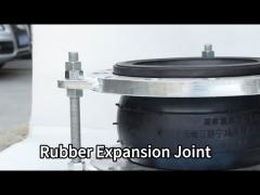 O Oem flangeou a junção de expansão, junções de expansão de borracha flexíveis com laço Rod Control Unit