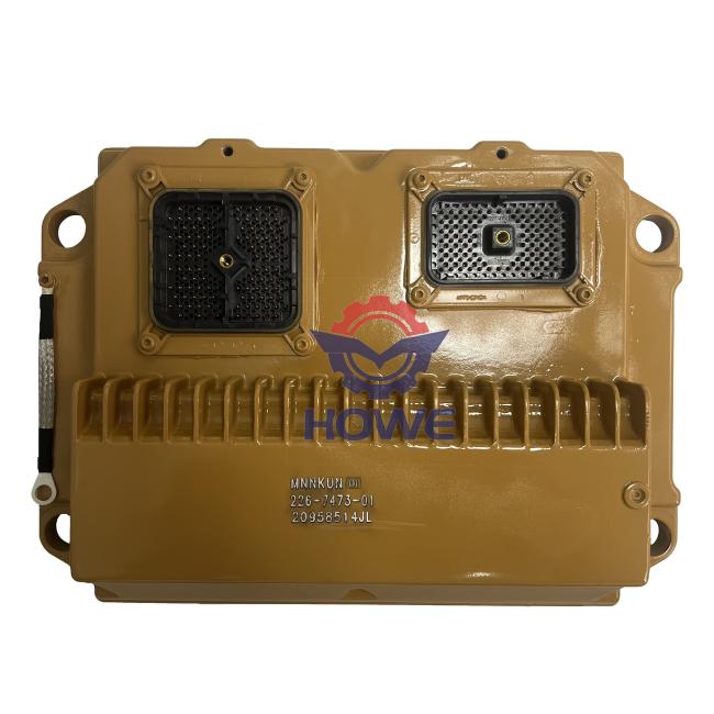 HOWE Excavator Engine Controller ECM unit label details