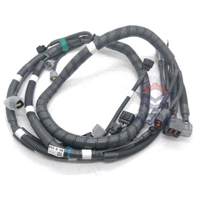China JCB220 Excavator Line Parts 4HK1 Engine Wiring Harness 721/12347 with High Guarantee for sale