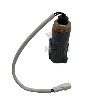 China High Speed Solenoid Valve for EX200-2 EX200-3 Excavator Construction Works for sale