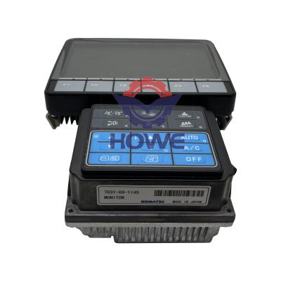 China Display Instrument D155A de la excavación y el panel de visualización del monitor 7831-69-1145 en venta