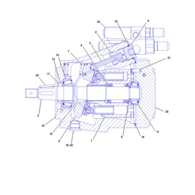 China 215-8298 2158298 Hydraulic Pump for 938G II IT38G II Construction Machinery Parts for sale
