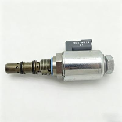 China Cross-border 195-3739 Solenoid Valve Applicable to 208-2911 174-4916 207-6809 24V Electromagnetic for sale