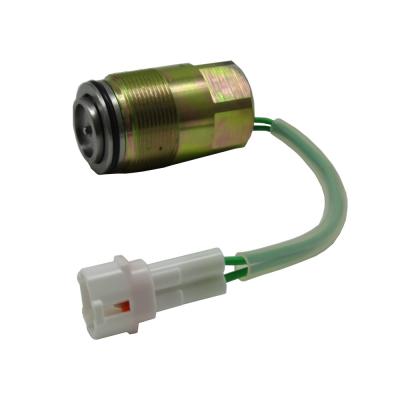 China Jision Main Pump Solenoid Valve Hydraulic Pump Solenoid Valve K3V112 White Plug Excavator Accessories Electrical Parts for sale