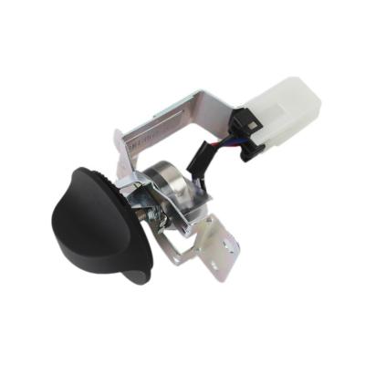 China 22U-06-22420 22U-06-22380 Throttle Motor Knob Switch Fuel Dial for PC200-7 PC200-8 Excavator Electric Parts for sale