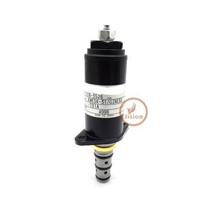China For Caterpillar Excavator Loader Hydraulic System 24V DC 121-1490 OEM Equivalent Solenoid Valve Construction Machinery Parts for sale