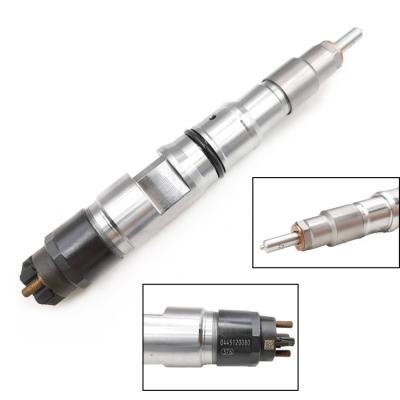 China Hot Sale Diesel Common Rail Fuel Injector 0445120080 Construction Machinery Part for DX225 Excavator for sale