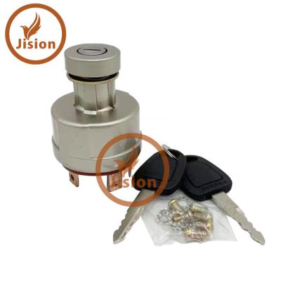 China DH220-5 Excavator Steel Ignition Switch 2549-1153B 301419-00106 WUNFAN for sale