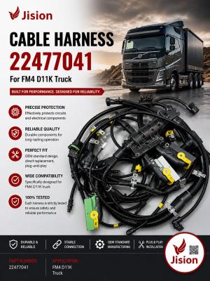 China 22477041 / 7421545827 / 21545827 Engine Wire Cable Wiring Harness For Heavy Duty Trucks/Volvo Wiring Harness for sale