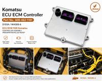 China Komatsu 600-462-1101 ECU ECM Controller Assembly for D155A WA500-6 Program Installed for sale