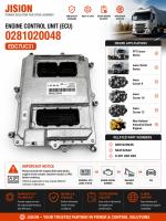 China EDC7UC31 ECU 0281020048 504122542 Engine Control Module for Diesel Engines for sale