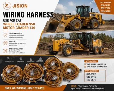 China 618-5122 632-7116 569-9576 Wiring Harness USE FOR CAT Wheel Loader 950 Motor Grader 140 for sale