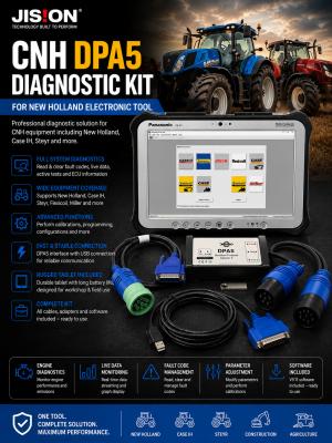 China Professional CNH DPA5 Diagnostic Kit with CNH EST V9.11 software and rugged tablet for sale