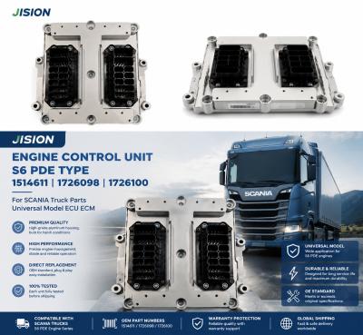 China Scania S6 PDE ECU 1514611 1726098 1726100 Engine Control Unit ECM Universal Truck Electronic Control Module Replacement for sale