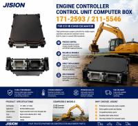 China E315B E345B Excavator Engine Controller Control Unit Computer Box 171-2593 211-5546 ECU ECM Module for sale