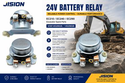 China VOE14529028 14529028 24V Battery Relay for EC210 EC240 EC290 Excavator for sale