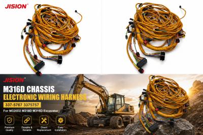 China 337-5767 3375757 Chassis Electronic Wiring Harness for M316D M318D M320D2 Excavator Wire Harness for sale