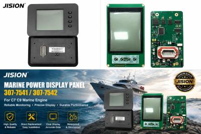 China 307-7541 3077541 307-7542 Monitor Display Panel for C7 C9 Marine Engine Power Instrument Panel for sale
