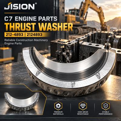China 212-4893 2124893 Crankshaft Thrust Washer Bearing for C7 Diesel Engine Excavator Construction Machinery Parts for sale