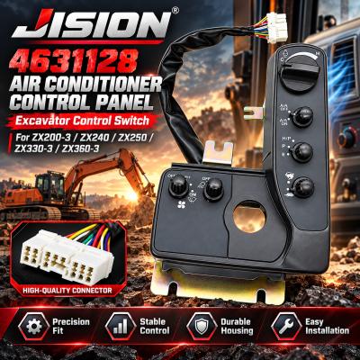China 4631128 Excavator Air Conditioner Control Panel Switch Box for ZX200-3 ZX240 ZX250 ZX330-3 ZX360-3 | A/C Control Assembly for sale