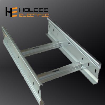 China Cold Bending Steel Structure Hanging Straight Samll Ladder Type Cable Trays With Cover And Accessories for sale