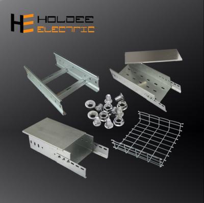 China China Cable Tray Prices/ Electric Attic Ladder Type Cable Trays Manufacturer Owning Galvanized Plant for sale