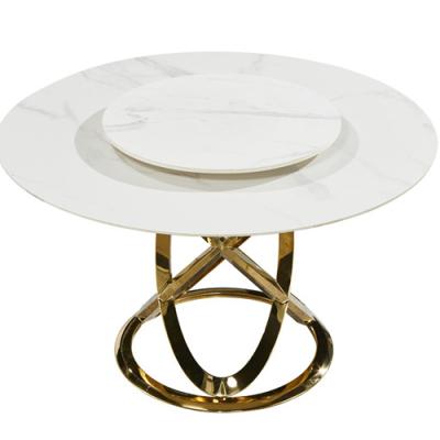 China Wholesale Modern Design Round Table Round Marble Dining Table for sale