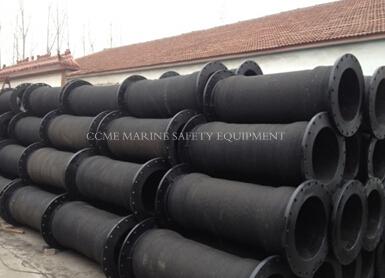 China Flexible Rubber Discharge Marine Floating Dredging Hose for sale