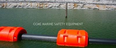 China Plastic HDPE Pipe Floats With Dredging Pipeline for sale