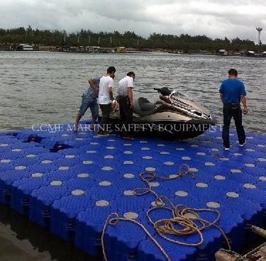 China Floating Docks Plastic Floating Pontoon For Marinas Jetty Pontoon Bridge for sale