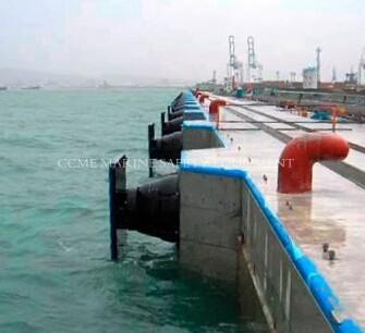 China Vessel to Dock Cone Rubber Marine Protection Fender for sale