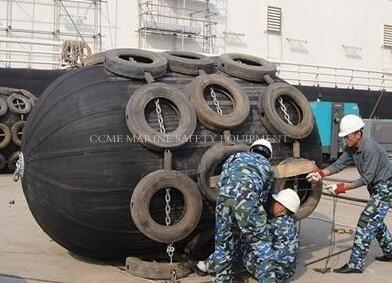 China Yokohama Type Pneuamtic Rubber Marine Boat Floating Inflatable Fenders For Sale for sale