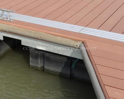 China Floating Plartform Aluminum Frame Wooden Deck Floating Pontoons for sale