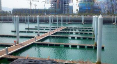 China Floating Dock  Floating Pontoon Platform With Mooring System for sale