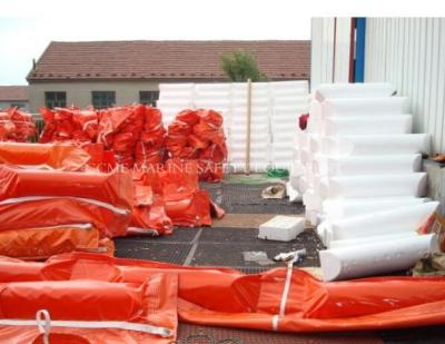 China Seaweed Barrier Boom Floating Oil Spill Containment Boom for sale