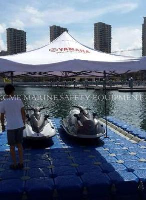 China Jet Ski Pontoons Cubes Non-Slip HDPE Floating Pontoon For Water Platform for sale