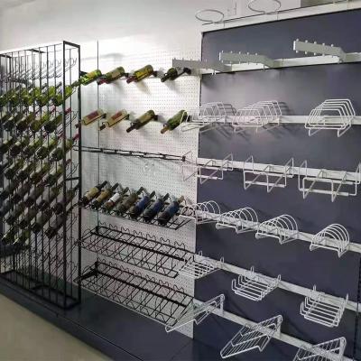 Cina Gondola a una sola faccia di alta qualità Rack per display al dettaglio Mensole per supermercati in vendita