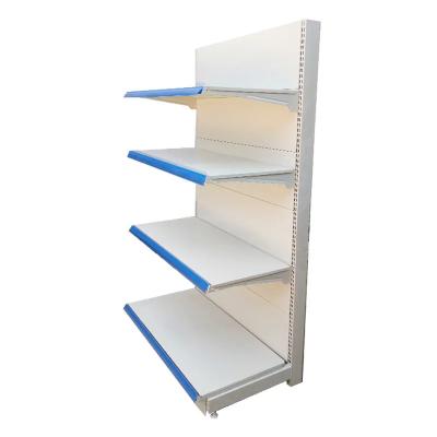 Cina Assemble Latte Bianco Acciaio laminato a freddo Ripiano monoparte Display Ripiano monoparte Gondola Ripiano supermercato in vendita