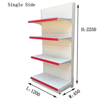 Cina Precisione Ripiani di supermercato di alta qualità Ripiani per il commercio al dettaglio rimovibili Cestini appesi Ripiani per il supermercato Rack Store Display Stand Metallico in vendita