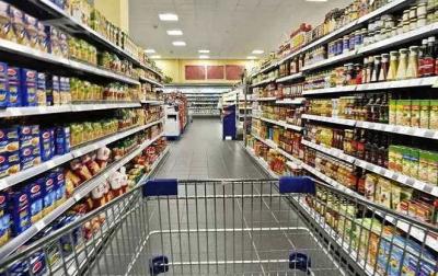 Cina 2021 Prezzo favorevole 4 strati Gondola a doppio lato Mensole del supermercato in vendita