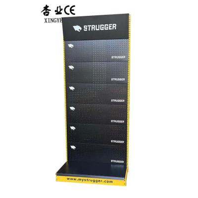 China Fabriek maat kleur zwart gat achterbord display plank tentoonstelling monster display rack juwelen winkel display plank Te koop