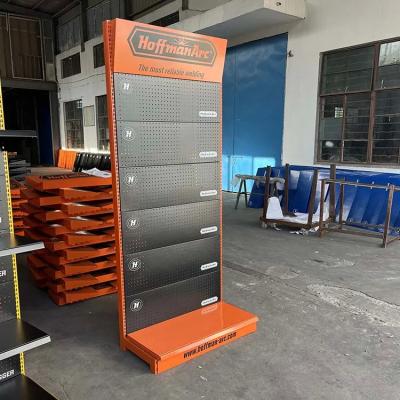 China Fabriek maat kleur zwart gat achterbord display plank tentoonstelling monster display rack juwelen winkel display plank Te koop