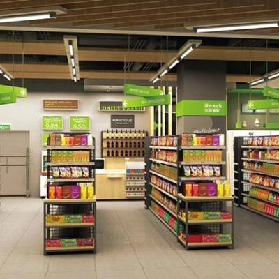 Cina Ripiani di supermercato usati a doppio lato con metallo pesante in vendita